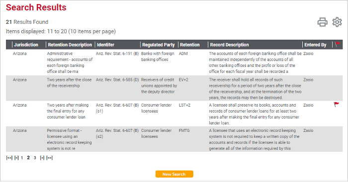 Searching by Agencies